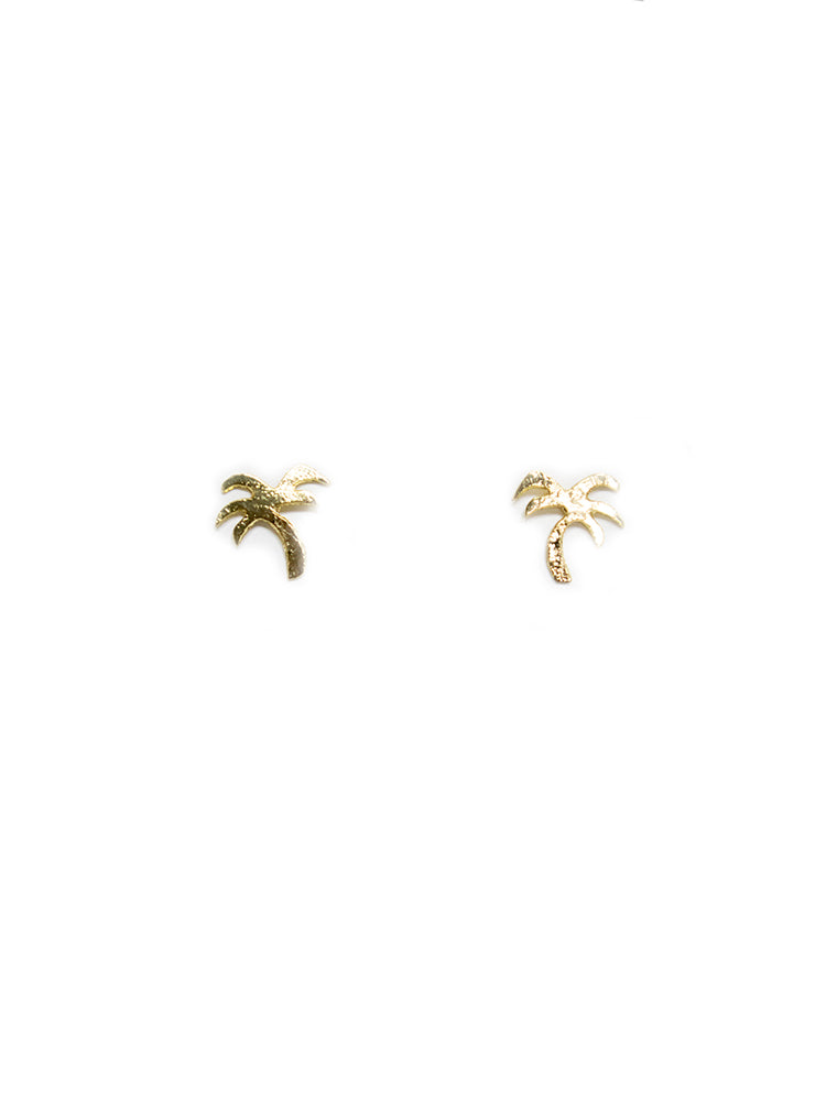 Palm Tree Stud Earrings - Handmade Jewelry | Mata Traders