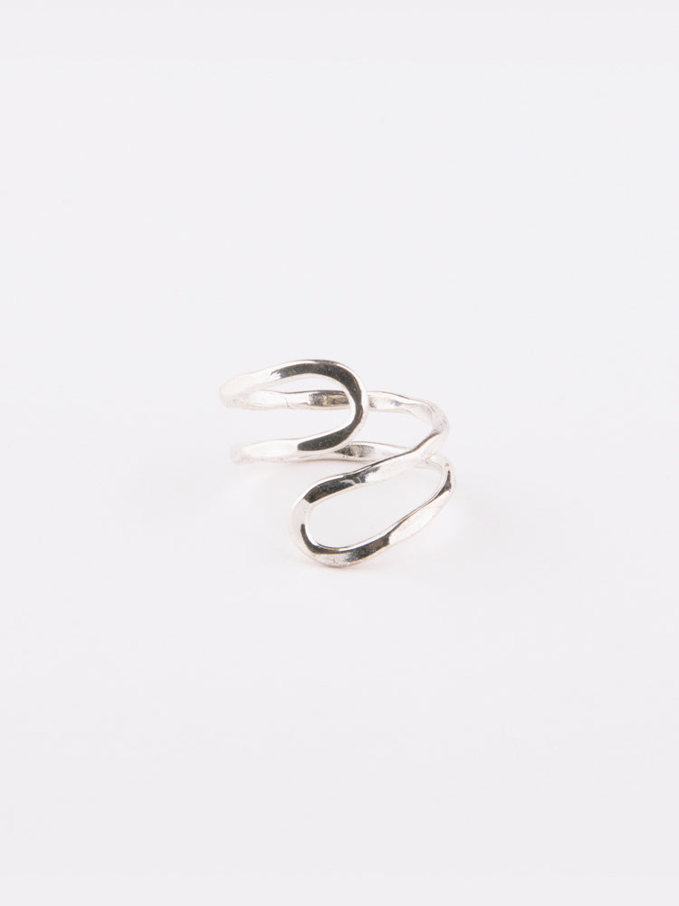 Meander Ring Silver - Handmade Jewelry | Mata Traders
